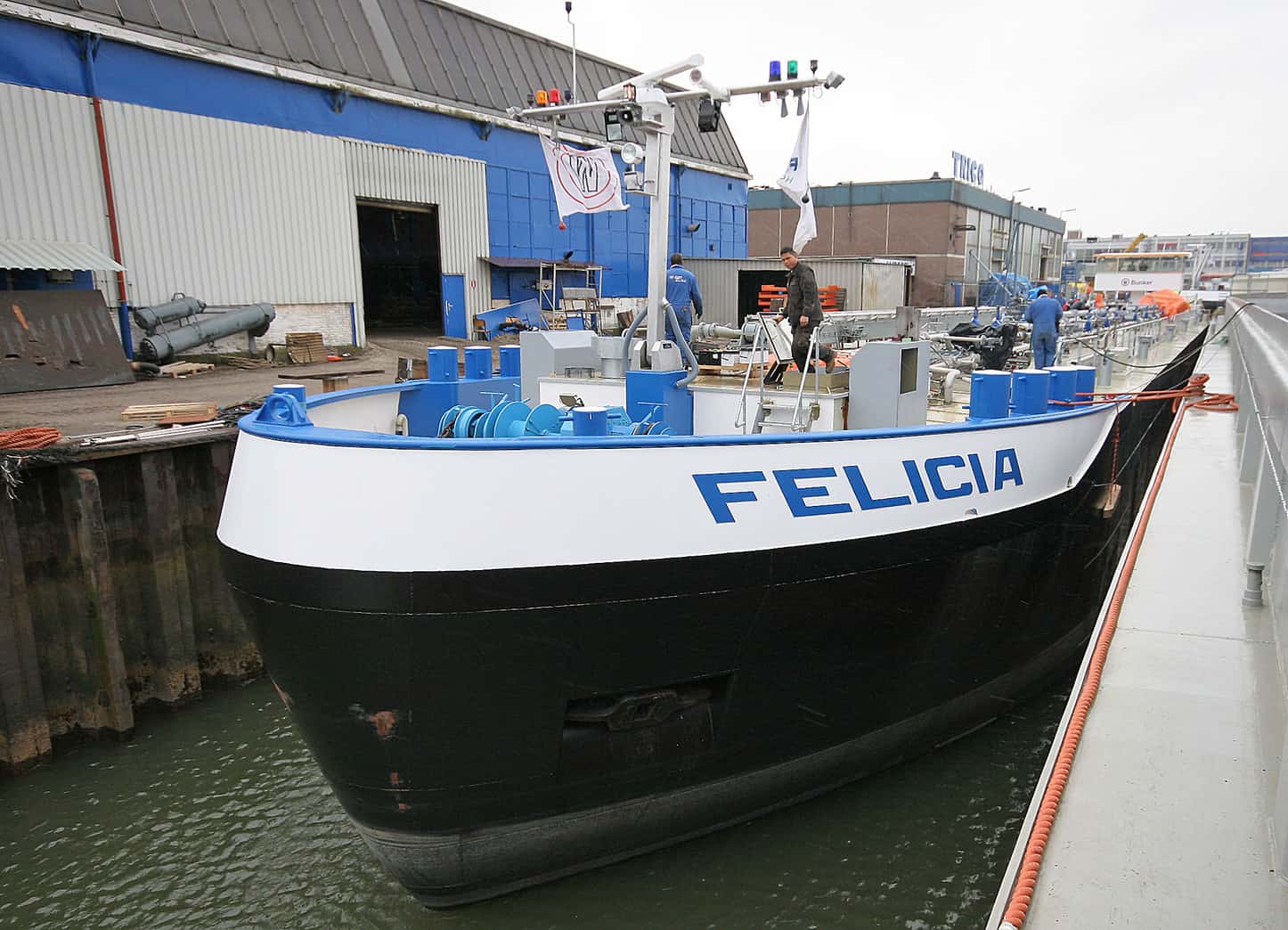 mts Felicia - 28 april 2009 - EMS